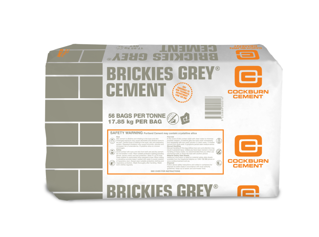 Cockburn Brickies Grey Cement 17.85kg – MGS & Hire